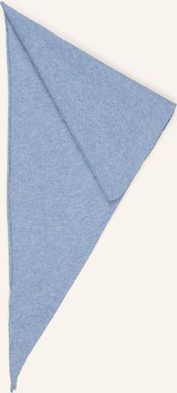 S.Marlon S.Marlon Dreieckstuch Aus Cashmere blau