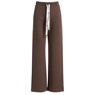 Max Mara Femme, Pantalons, Brun, Taille: 40 FR Smmbali Wide Pantalons