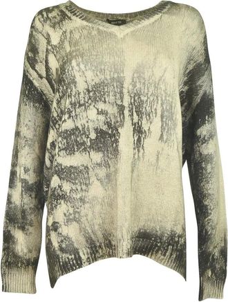 Avant Toi Femme, Pulls, Beige, Taille: 40 FR V-neck Tricots