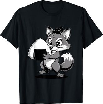 Shinkai Clever Fox mit Ramen Japan Streetwear T-Shirt