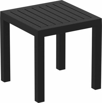 Clp Tableau de jardin 45x45 cm Couleurs modernes r&eacute;sistantes au design et robustes colore : noir