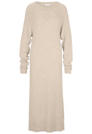 Tamaris Damen Bytow Knit Dress, Tapioca Melange, 44 EU