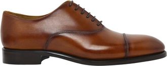 Schuhe & Handwerk Handgefertigte Wholecut Oxford-Schn&uuml;rer S&ouml;ren in