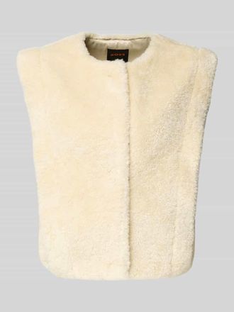 Boss Orange by Hugo Boss Regular Fit Weste in Teddyfell-Optik Modell C_COSILA