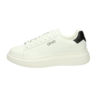 Liu Jo Herren Leder Sneakers Stilvoller Komfort - - Shoes - Herren - Wei&szlig; - 45 EU