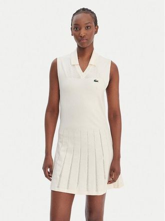 Lacoste Tenniskleid EF0615 Gr&uuml;n Slim Fit