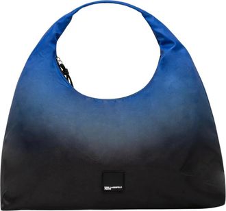 Karl Lagerfeld Femme, Sacs, Bleu, Taille: ONE Size Sacs cabas