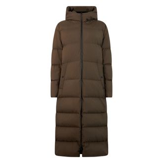 Herno Puffer Coat mit Kapuze - - Coats - Damen - Braun - 2XS