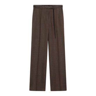 Dries Van Noten Pantalon Large - Femme - Pantalons - Brun - Taille: 38 FR