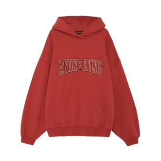 Anine Bing Damen, Sweatshirts & Hoodies, Rot, SGr&ouml;&szlig;e