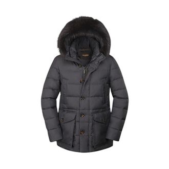 Moorer Homme, Vestes, Noir, Taille: L Fagio Parka