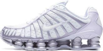 Nike Femme, Chaussures, Blanc, Taille: 41 EU Shox TL