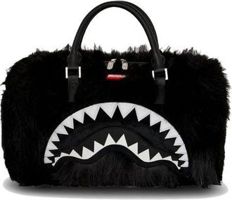 Sprayground Sprayground | Fur Cray Black Mini Duffle