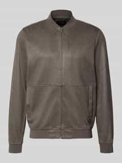 Christian Berg Regular Fit Bomberjacke mit Stehkragen