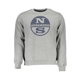 North Sails Cotton Sweater - - Sweatshirts & Hoodies - Herren - Grau - 2XL