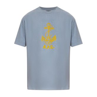 A.P.C. A.p.c., Herren, Oberteile, Blau, 2XLGröße