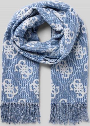 Guess Schal mit Viskose-Anteil Modell Jacquard