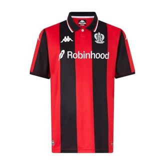 Kappa Maillot Kombat Home OGC Nice Rouge Homme (FR/ES, Alpha/Lettres, XXL, Taille Normale, Taille Normale, Rouge)