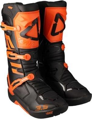 Leatt Safe and comfortable 3.5 motocross boots with ventilated mesh lining