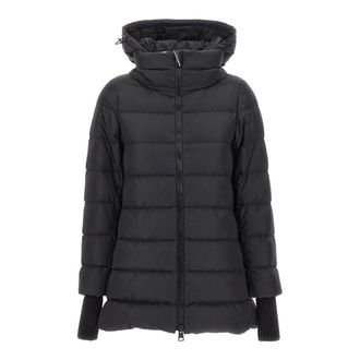 Herno A-Shape Chamonix Daunenjacke - - Jackets - Damen - Schwarzk - M