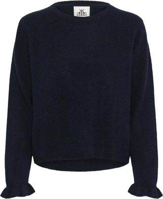 Karen by Simonsen Femme, Pulls, Bleu, Taille: 42 FR Pulls &agrave; col rond