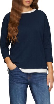 QS by s.Oliver Damen 2158373 T-Shirt 3/4 Arm, 5872, X-Large