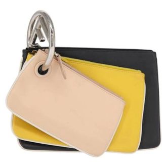 Fendi Pochette Vintage en Cuir Pre-owned - Femme - Pre-owned - Multicolore - Taille: ONE Size