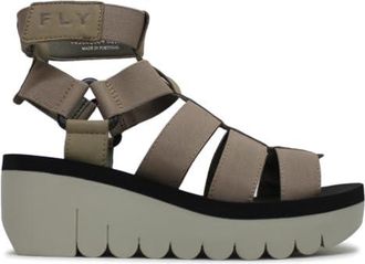 FLY London Femme Yufi032fly Sandale, Beige Nuage, 36 EU