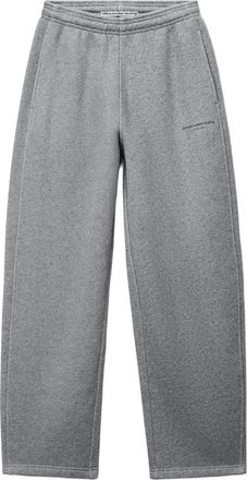 Alexander Wang Crystal Hotfix Mid-rise Relaxed Sweatpant