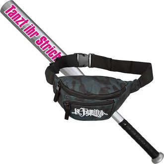 Spass Kostet Sportset Baseballschläger mit Tasche für Baseball Aluminium 26 Zoll Tanzt Ihr Stricher