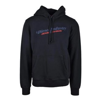 Diesel Baumwollstrickpullover - - Sweatshirts & Hoodies - Herren - Schwarzk - L