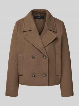 Vero Moda Cropped Trenchcoat mit doppelreihiger Knopfleiste Modell VINCEMIA