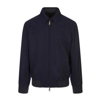 Kired Kired, Homme, Vestes, Bleu, Taille: 2XL Pull en Laine Bleue Extensible