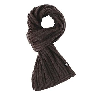 Generic Cape tricot&eacute;e chaude et froide en laine douce et cireuse pour les amateurs de couple 2026, caf&eacute;, taille unique