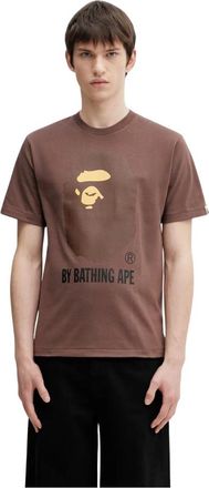 A Bathing Ape A Bathing Ape, Homme, Tops, Brun, Taille: 2XL By Bathing Ape Tee