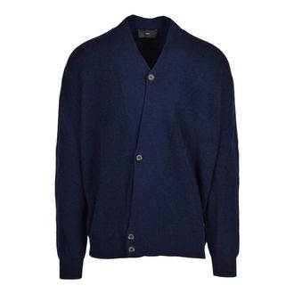 Liu Jo Asymmetrischer Cardigan - - Knitwear - Herren - Blau - L