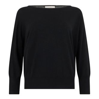 Slowear Pullover mit breitem Kragen - - Knitwear - Damen - Schwarzk - M