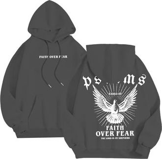 Generic Sweat a Capuche Homme Hooded Sweatshirt Hoodie Pullover Homme avec Imprim&eacute; Football Casual Coupe Ample Sweatshirt pour Quotidien Confortable et Doubl&eacute;