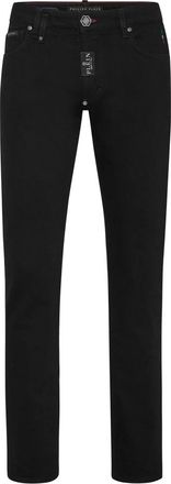 Philipp Plein Homme, Jeans, Noir, Taille: W32 Super Straight Cut Pantalons