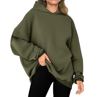 Generic V&ecirc;tements Tendance pour Femmes, Sweats &agrave; Capuche Oversize, Sweatshirts Confortables, Collection Automne 2025, Hauts d&eacute;contract&eacute;s, v&ecirc;tements en Polaire