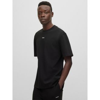 HUGO BOSS Hugo T-Shirt Dapolino 50488330 Schwarz Relaxed Fit
