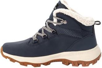 Jack Wolfskin Femme EVERQUEST TEXAPORE MID W Chaussure de Trail, Dark Bleu / Off-Blanc, 40 EU