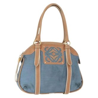 Loewe Pre-owned Nylon Handtasche - - Pre-owned - Damen - Blau - ONE SIZE