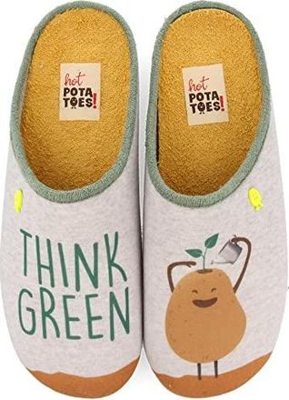 Hot Potatoes GIOSEPPO HOT POTATOES Homme Cudahy Chausson, Gris, 42 EU