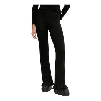 Newland Lady Rib Leggings - - Sport - Damen - Schwarzk - L