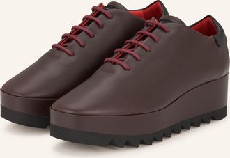Stella McCartney Plateau-Schnürer Sneak Elyse braun
