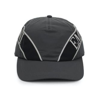 Emporio Armani Homme, Accessoires, Gris, Taille: ONE Size Chapeaux & Bonnets Gris Élégants pour Hommes