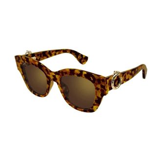 Cartier Panth&egrave;re Cat-Eye-Sonnenbrille - - Accessories - Damen - Braun - 52 MM