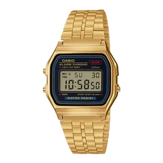 Casio Homme, Accessoires, Jaune, Taille: ONE Size Montre num&eacute;rique vintage A159Wgea-1Ef