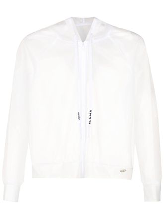Amir Slama veste légère à effet de transparence - Blanc